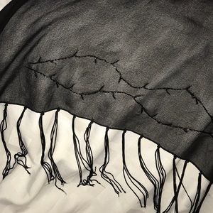 Accessories | Black Sheer Wrap | Poshmark